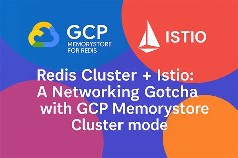 redis cluster istio a networking gotcha with gcp memorystore cluster mode by ravi