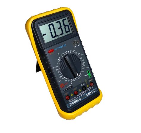 Digitech Qm 1320 Large Display Digital Multimeter With Capacitance