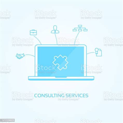 컨설팅 서비스 아이콘 개념에 대한 스톡 벡터 아트 및 기타 이미지 개념 개념과 주제 경영자 Istock