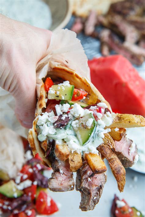 Grilled Lamb Gyros Closet Cooking