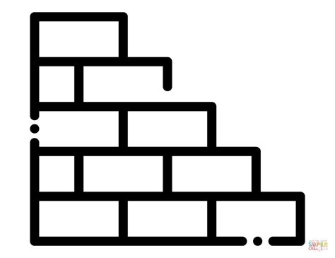 벽돌 벽 색칠하기