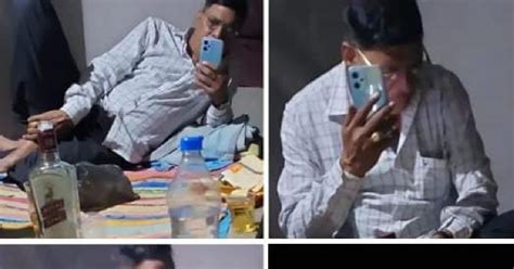 बिहार बंद कमरे में शराब पीते हुए दारोगा का फोटो वायरल जांच के आदेश