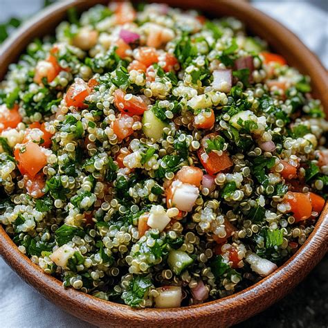 Easy Quinoa Tabbouleh Fresh And Flavorful Recipe