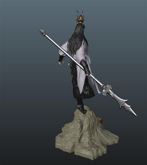 Erlang Black Myth Wukong Stl Pose D Model By Soulsbornewm