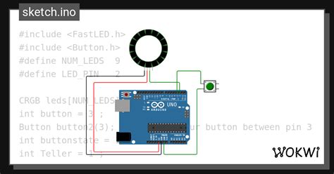 Ws2812button Copy Wokwi Esp32 Stm32 Arduino Simulator