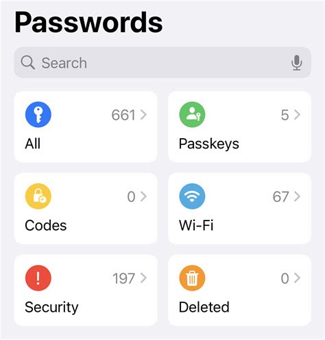 Securely Store Login Details And More With Apples Passwords App Ios