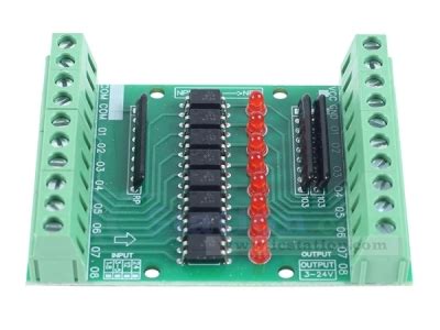 Channel Optocoupler Isolation Module PNP NPN Low High Level Output Signal Converter