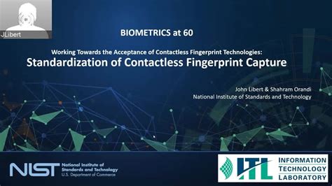 Biometrics At 60 Videos From The Event Nist
