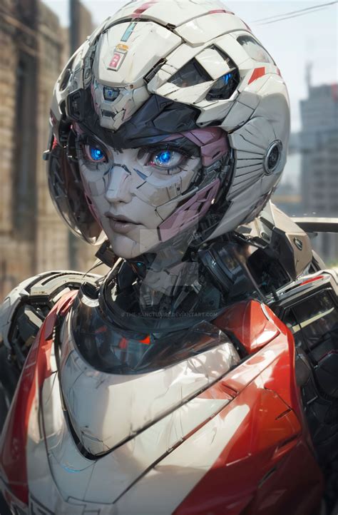 Ai Art Rotb Arcee Transformers By The Sanctuaire On Deviantart