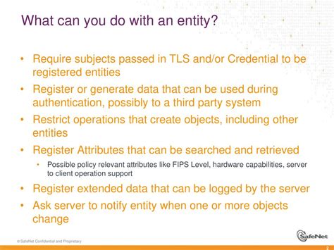 Kmip Entity Object And Client Registration Ppt Download