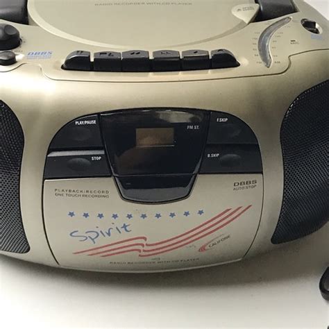 Califone Spirit 1776 Cd Cassette Player Recorder Am Fm