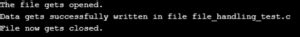 File Handling In C Different Attributes With Examples