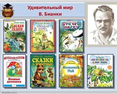 Интересные факты из жизни детского писателя В.В. Бианки: Факт 1 ...