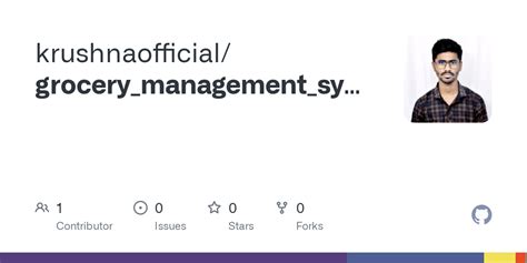 Github Krushnaofficialgrocerymanagementsystem