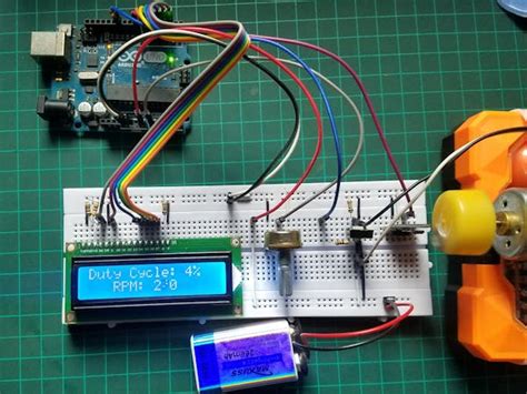 pwm dc motor speed controller arduino project hub