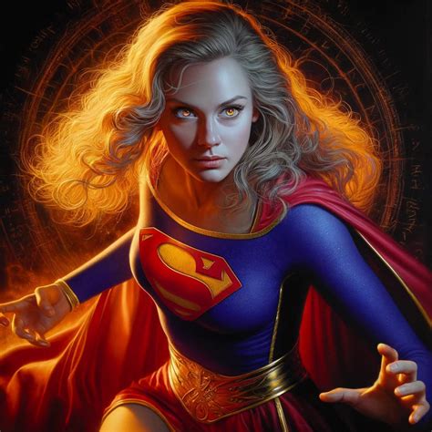 Supergirl Face Off With Magical Forces By Wbatson99 On Deviantart
