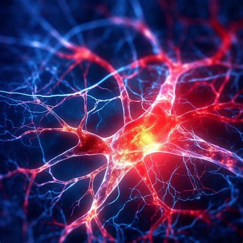 Premium Ai Image Brain Intricate Neural Web Complex Nervous System