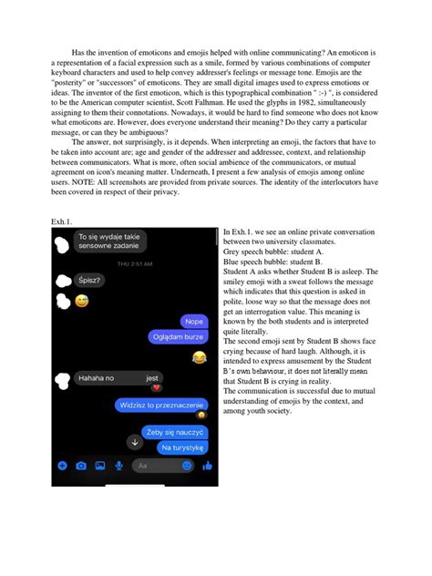 Understanding Emojis In Context A Qualitative Analysis Of Emoji Use