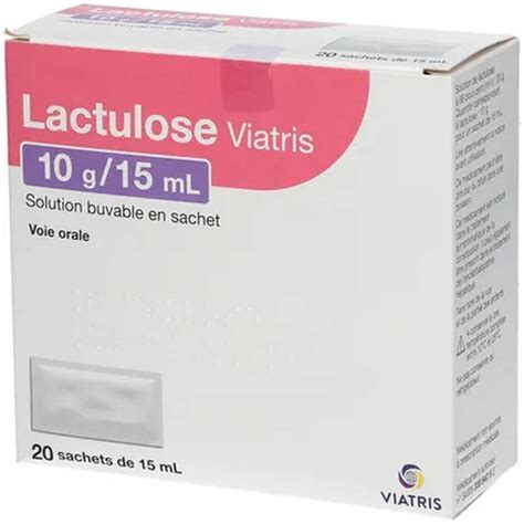 Lactulosa Sobre Lactulose Sachet 10 G15ml 20 Viatris Pahrmacydiscount