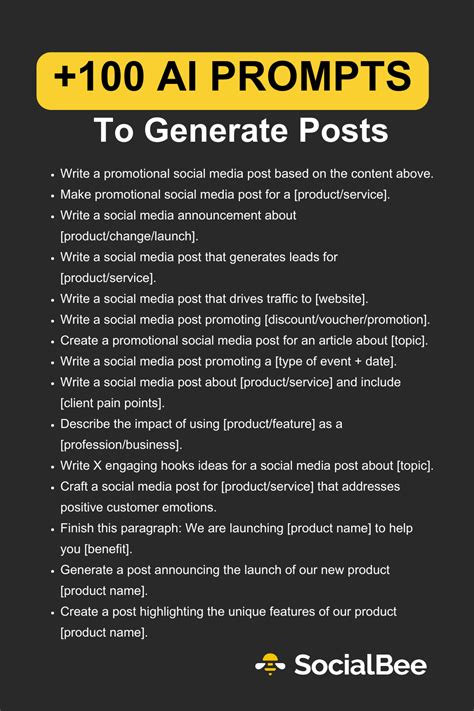 Top Ai Chatgpt Prompts For Social Media Post Generation Artofit