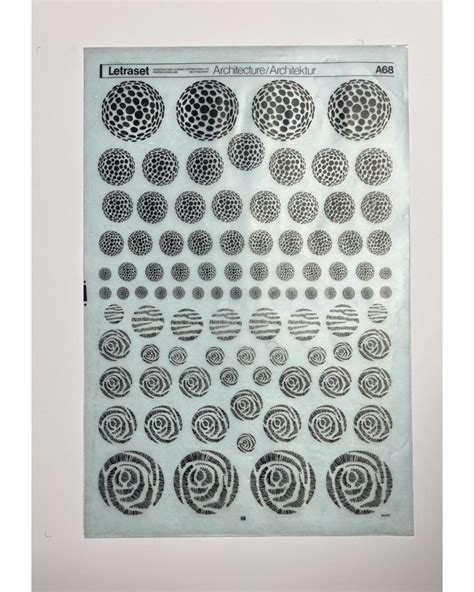 Letraset Architecture A68