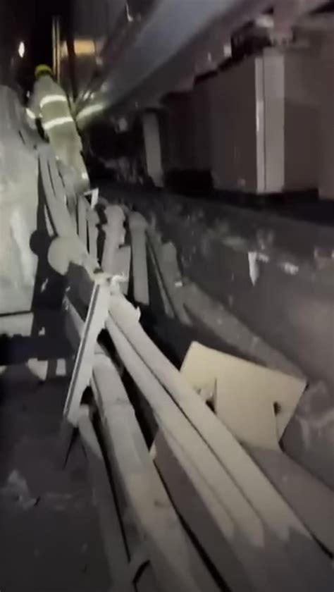 港铁甩门｜肇事列车为港铁「开国功臣」 现场检测路轨损毁片段曝光 星岛日报