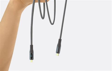 Cable USB C Lightning Remax Zisee RC C W Grey Mi