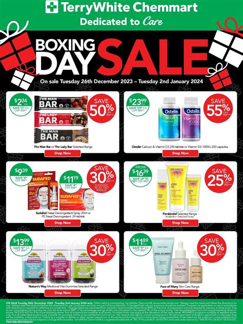 Terrywhite Chemmart From 26 December