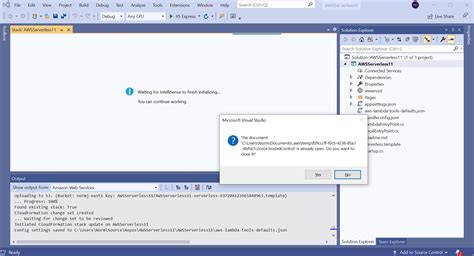 Version 16 5 0 Of Visual Studio 2019 Fails To Launch Views After Aws