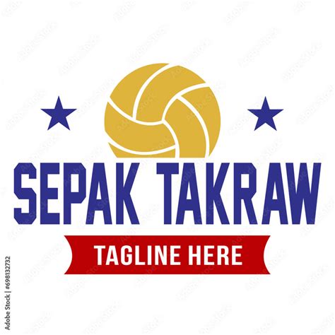 Vector Illustration Of Sepak Takraw Ball Sepak Takraw Ball Icon Sport