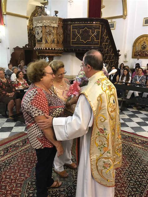 Celebrado el tercer día de la Novena a la Santísima Virgen del Carmen Venerable Real Muy