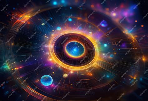 Premium Photo Unveiling The Cosmic Beauty Of Quantum Computing