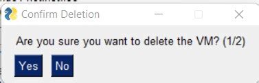 Deletion Of ForensicVM At Investigation Conclusion ForensicVM 1 0