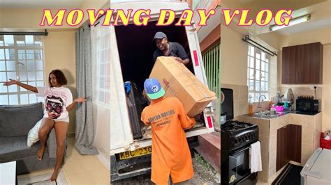 MOVING DAY VLOG Ft BANTUB Movers First Night In My New House Cleaning