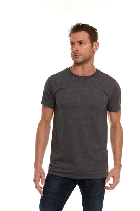 12 Bulk Mens Cotton Short Sleeve T Shirt Size Medium Black And Gray