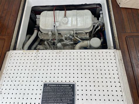 Engine Hatch Wilbur Yachts