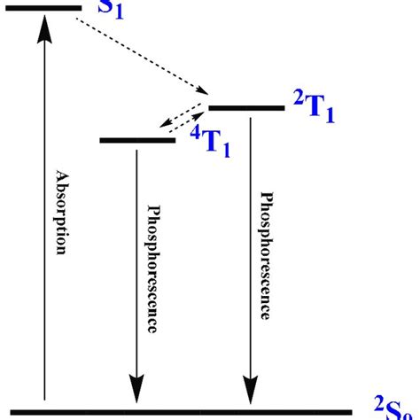 Scheme 1 Photophysical Processes In The Molecules Of Copperii And