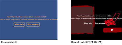 Web As3 Warning Message Background And Button Style Are Broken In