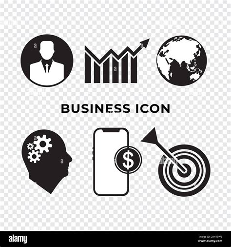 Illustration Of Business Growth Graph Chart Rising And Success Arrow