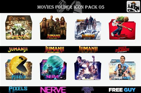 Movies Folder Icon Pack 05 By IMAF4NBOY On DeviantArt