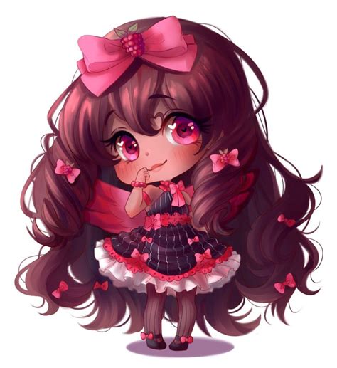 Rollingpoly Commission By Owinter On Deviantart Cute Anime Chibi