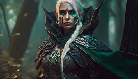 Elven Warlock Druid By Mathiasjudias On Deviantart