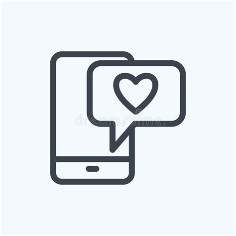 Icon Social Media Suitable For Feedback Symbol Line Style Simple
