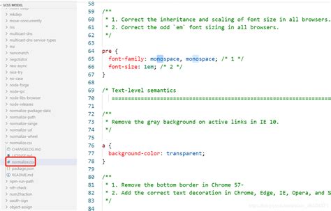 Vue项目实战07：引入normalizecss样式初始化normailzecss 安装 Csdn博客