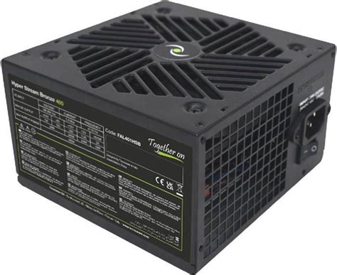 Tecnoware Alimentation ATX Hyper Stream Bronze 400W pour PC évolués ...