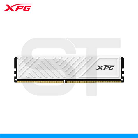 Memoria Ram Xpg Gammix D35 8gb Ddr4 3200mhz Pc4 25600 Cl 16 White Pn Ax4u32008g16a Swhd35