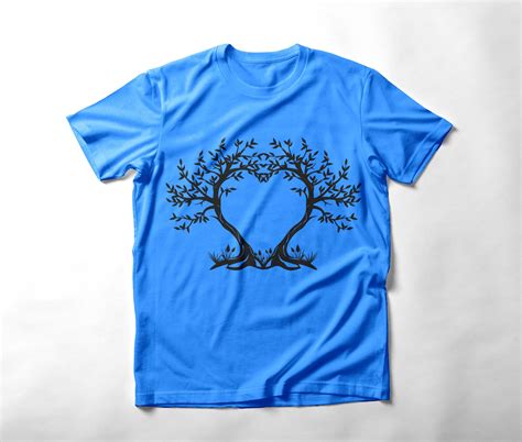 Heart Tree Svg Files Laser Cut Love Dxf Files Heart With Tree Etsy Uk