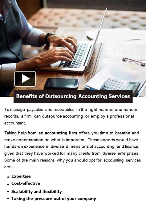 Ppt Benefits Of Outsourcing Accounting Services Powerpoint