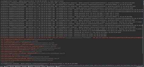 Spring Data Mongodb Threadpool Bugs When Cluster Works On Nginx With