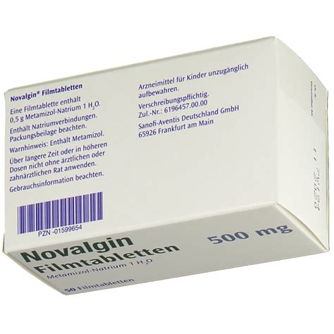 Novalgin Filmtabletten Shop Apotheke